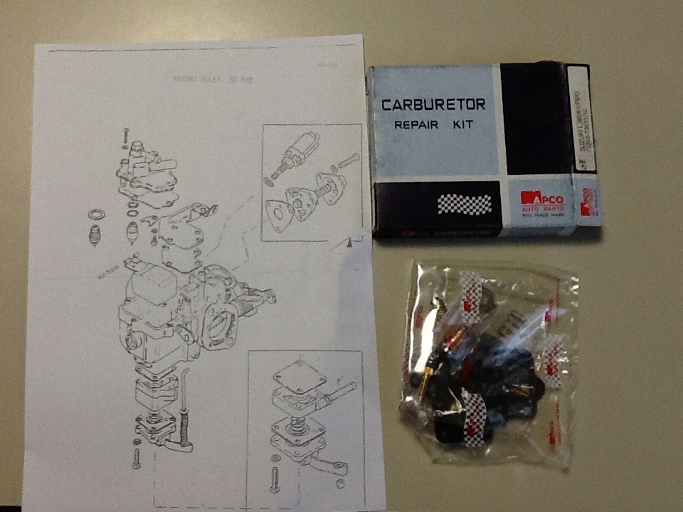 Suzuki LJ 80 revisie set carburetor repair set 800 CC engine F8A 13200 ...
